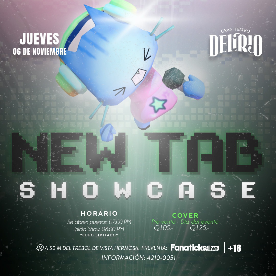 New Tab Showcase, un evento de fusión sonora y visual – IBO